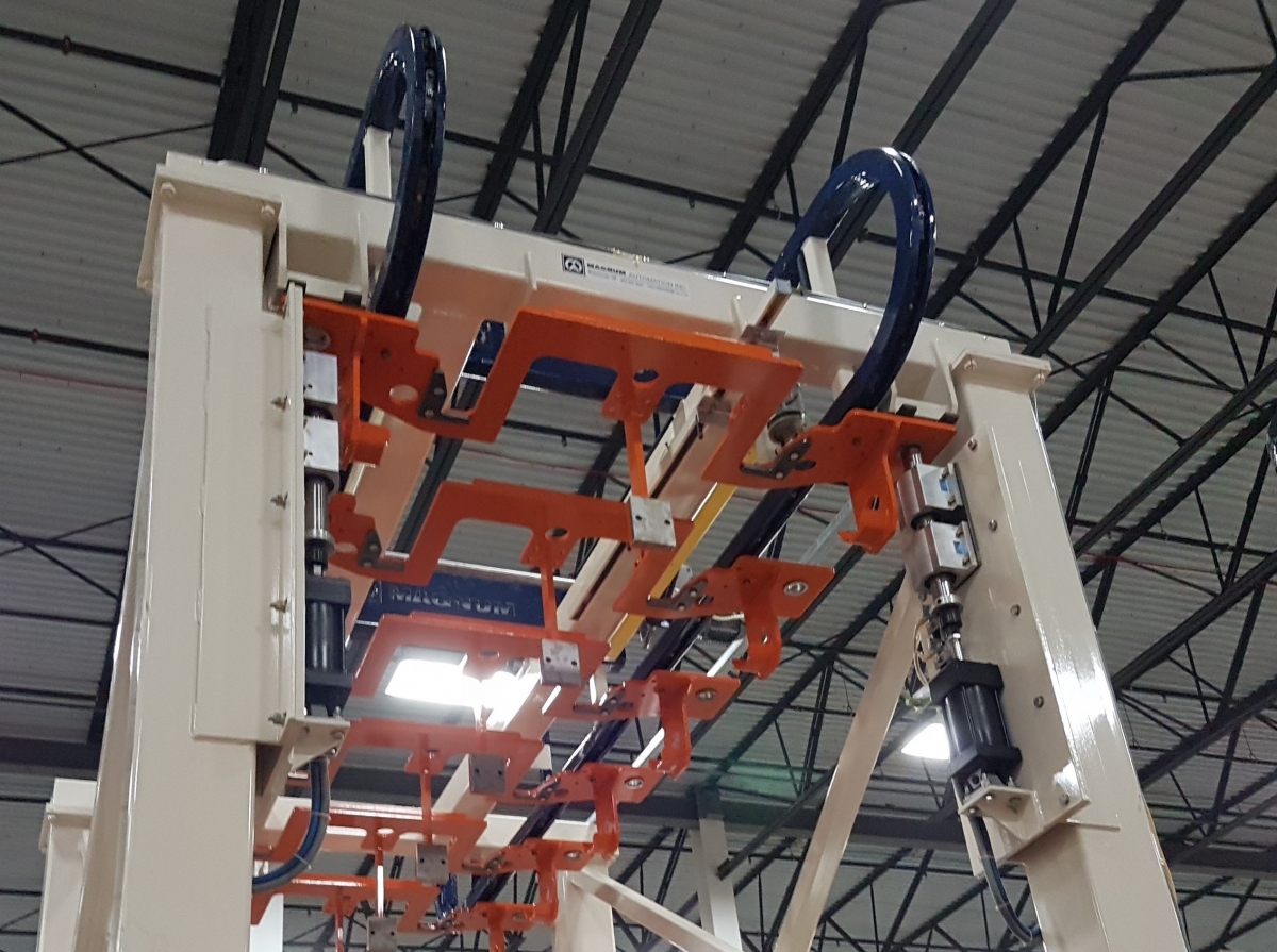 Square Enclosed Track - Daifuku Webb Unibilt - MAGNUM Automation Inc.