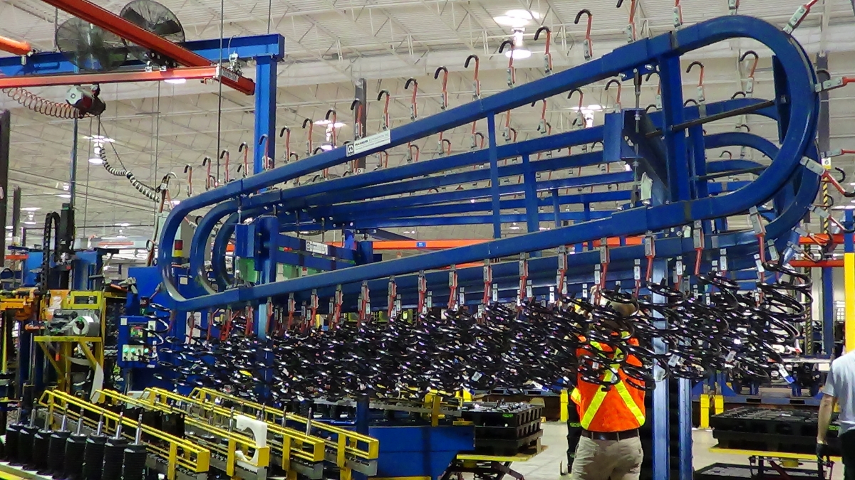 Square Enclosed Track - Daifuku Webb Unibilt - MAGNUM Automation Inc.